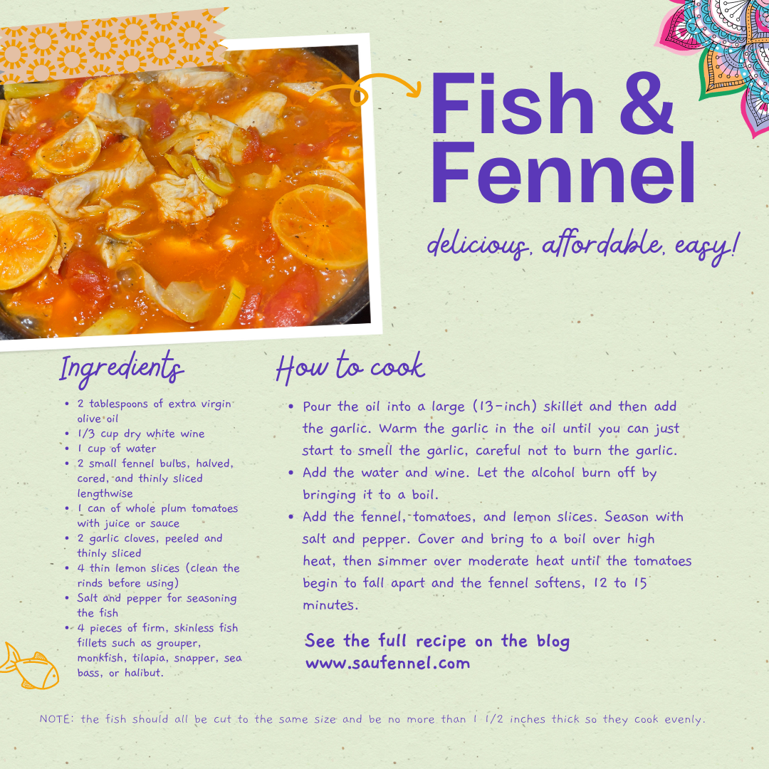 Easy Fish & Fennel Recipe – SauFennel